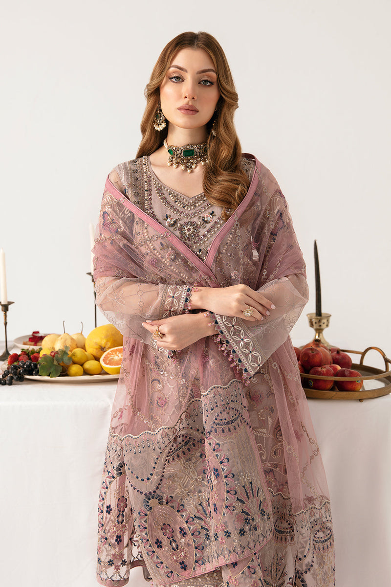 M-1110 - Ramsha Minhal - Stitched – Sadaf’s Collection