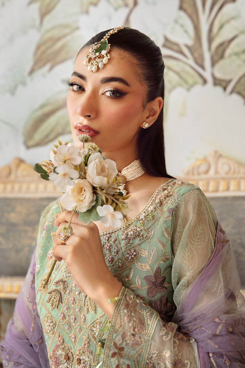 M-1204 - Minhal Ramsha - Unstitched – Sadaf’s Collection