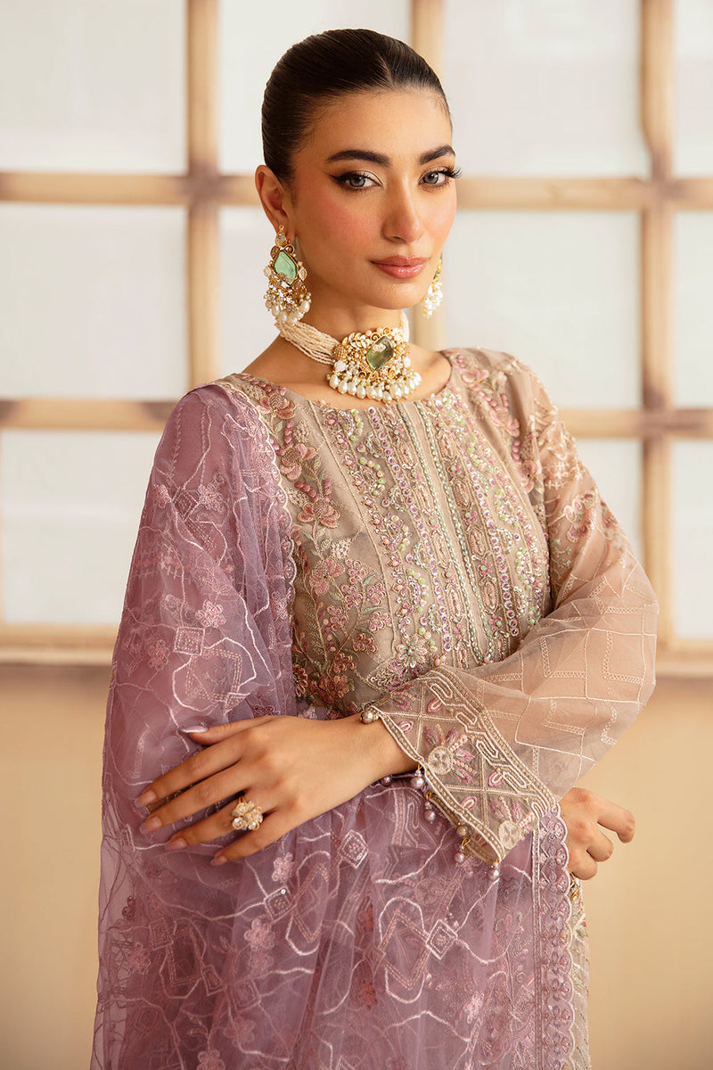 M-1206 - Minhal Ramsha - Stitched – Sadaf’s Collection