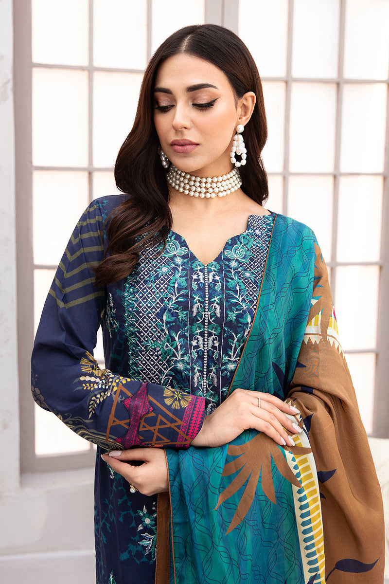 L-903 - Ghazal - Ramsha lawn suit – Sadaf’s Collection