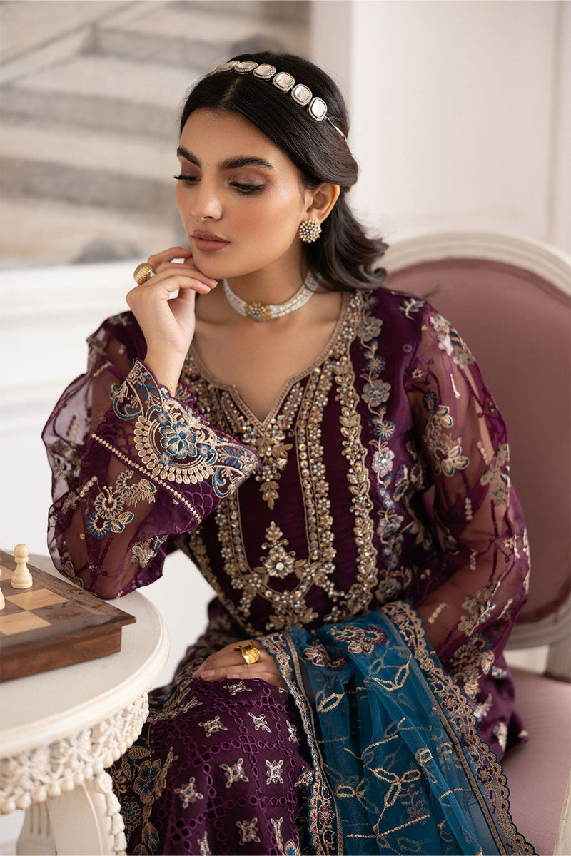 P-210 - Ramsha Dastoor - Unstitched – Sadaf’s Collection
