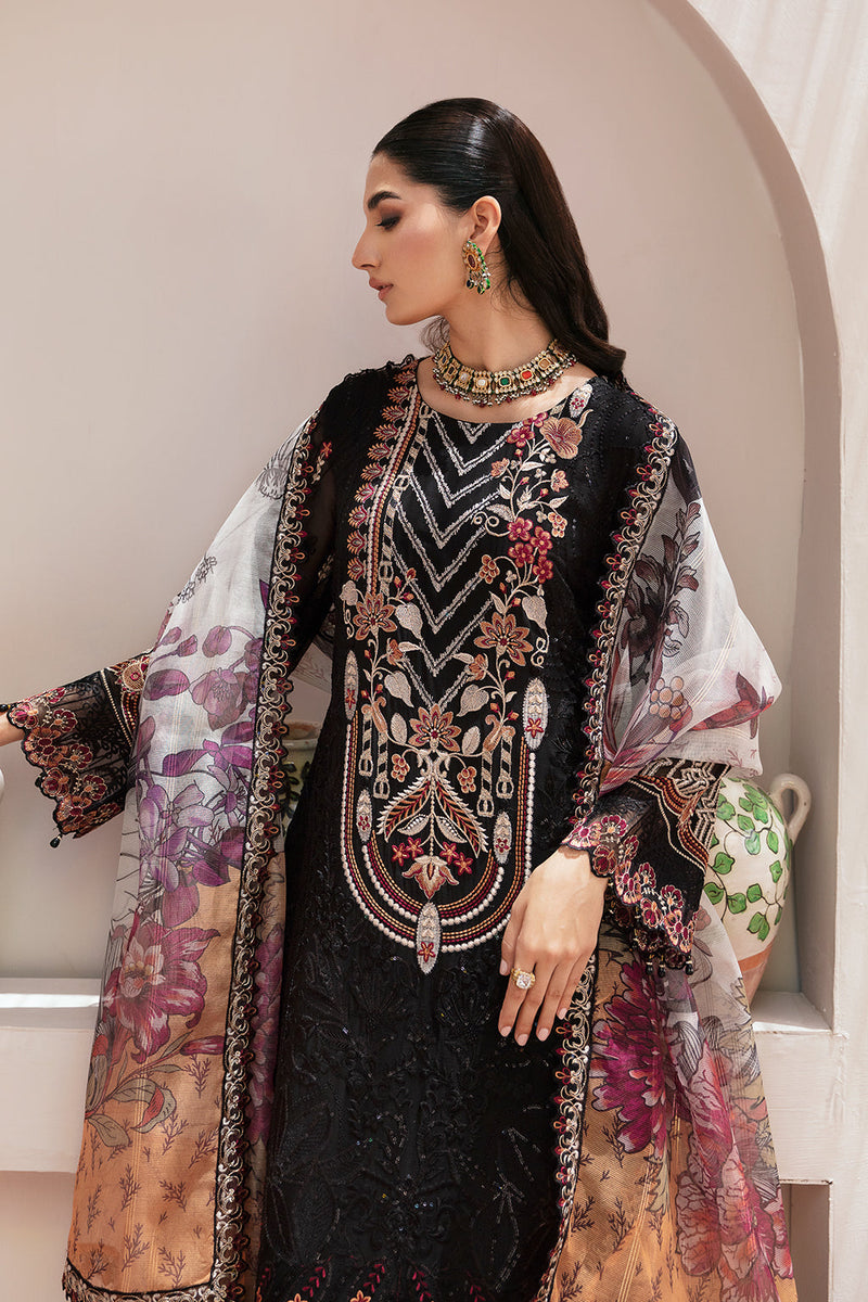 T-205 - Ramsha Chiffon - Stitched – Sadaf’s Collection