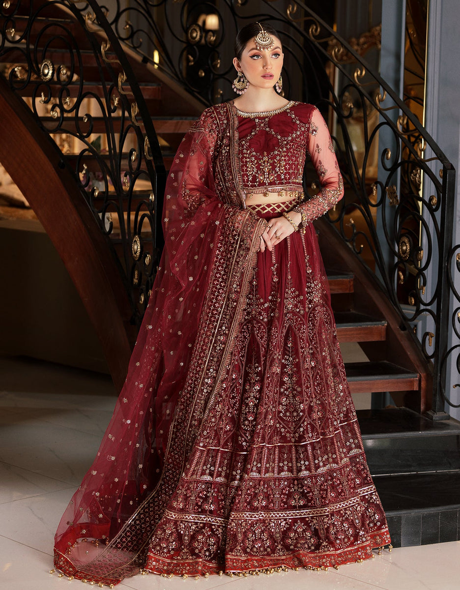MH-04 Mirha Wedding Edition - Emaan Adeel – Sadaf’s Collection